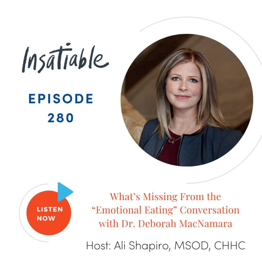 Insatiable Podcast with Ali Shapiro, MSOD, CHHC
